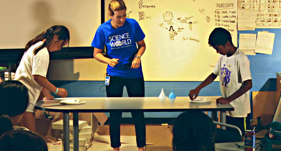 Discrepant Events: The Marble Leap - Science World