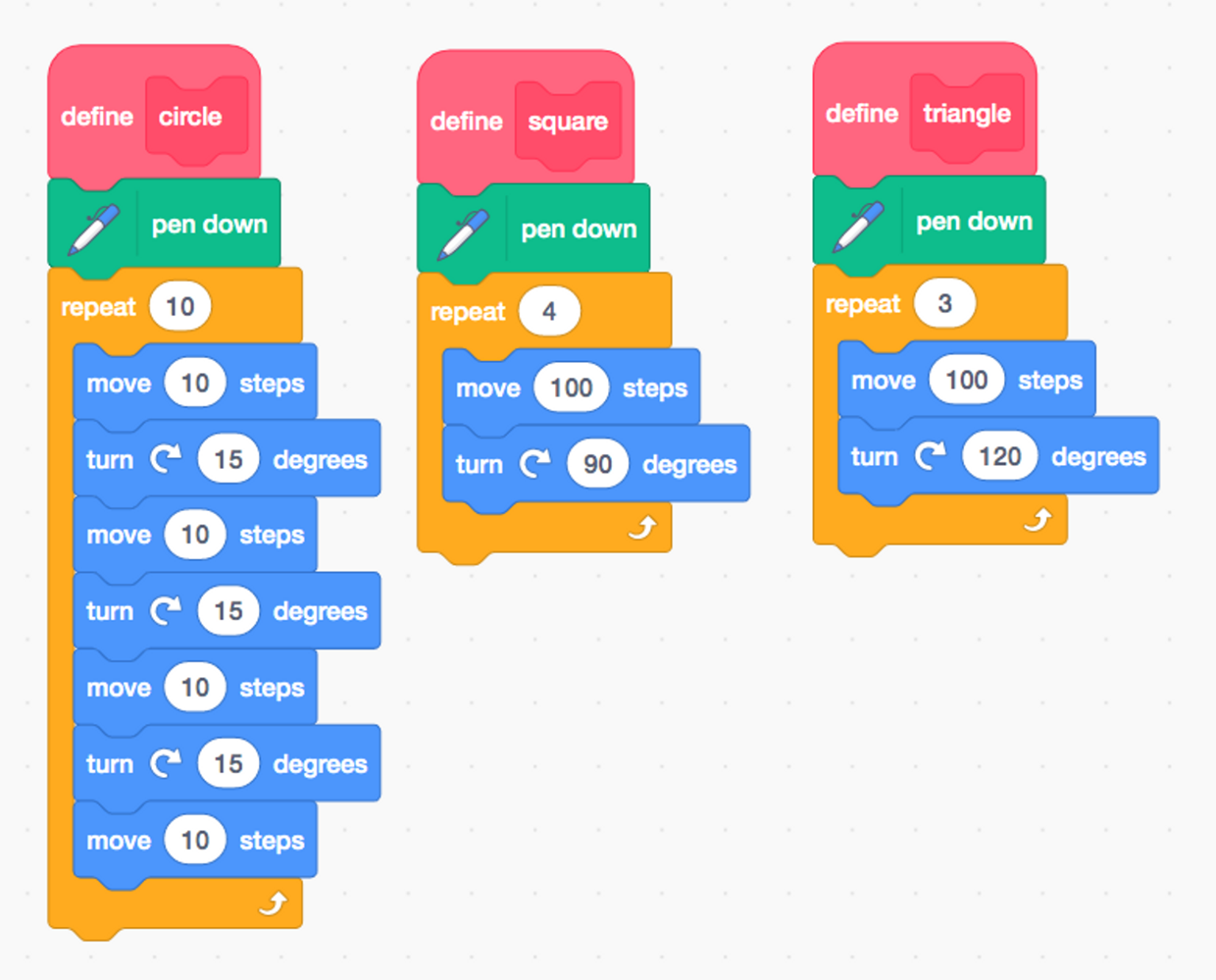 Drawing Shapes with Scratch - Science World